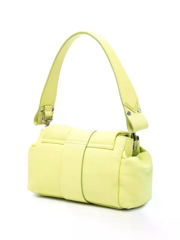 VIVIENNE WESTWOOD Leather Shoulder Bag With Buckle Fastening - Yellow
