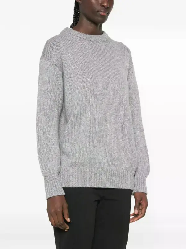 Malo Ribbed-knit Crew-neck Sweater