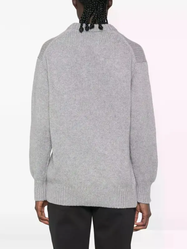 Malo Ribbed-knit Crew-neck Sweater