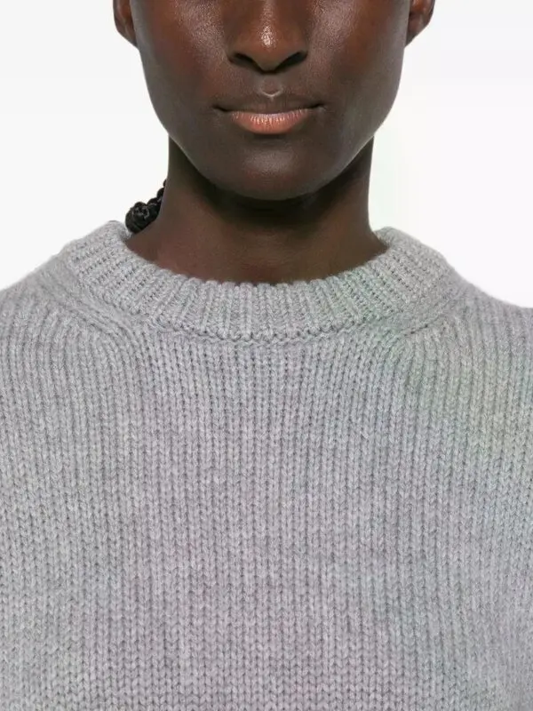 Malo Ribbed-knit Crew-neck Sweater