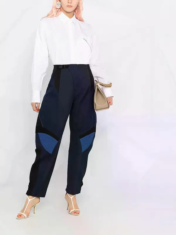 Stella McCartney Tapered Panelled Trousers