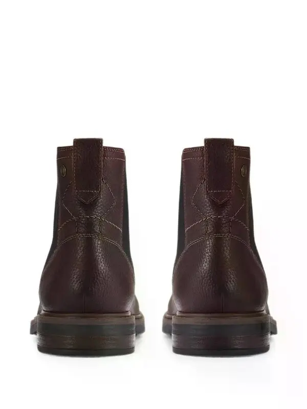 Clarks Leather Chelsea Boots With Elasticated Side Panels