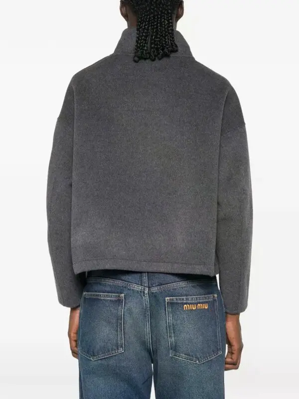 GIORGIO BRATO Drawstring High-neck Jacket