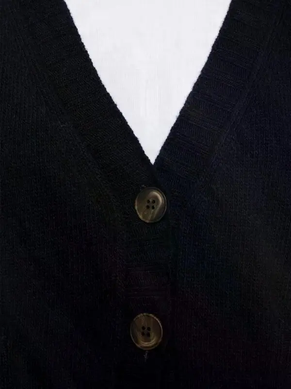 BASE V-neck Button-up Cardigan