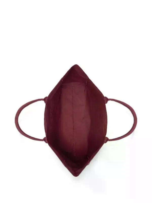 ANINE BING Leo Canvas Tote Collegiate Fig