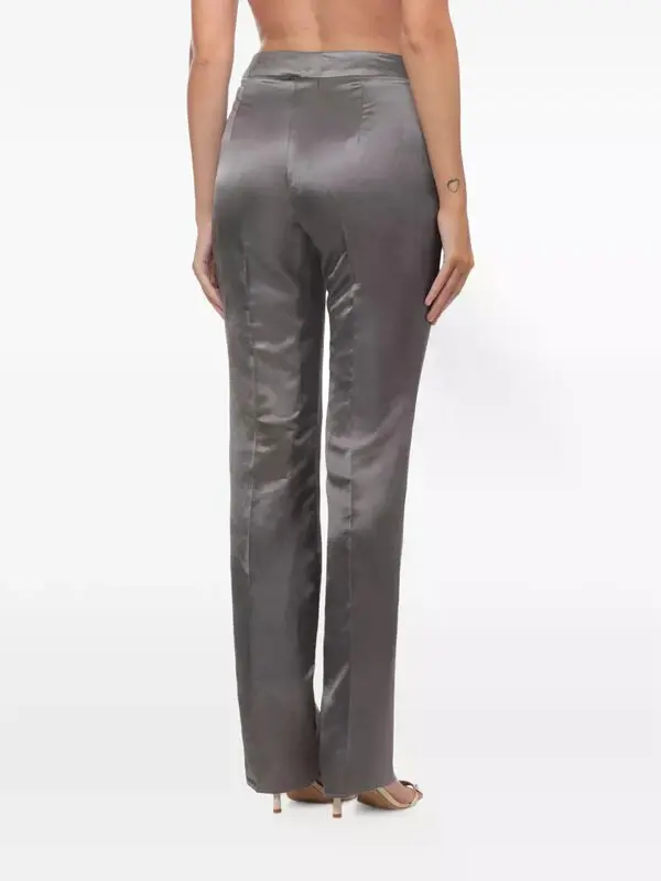 EMME Emmareo Satin-finish Tailored Trousers