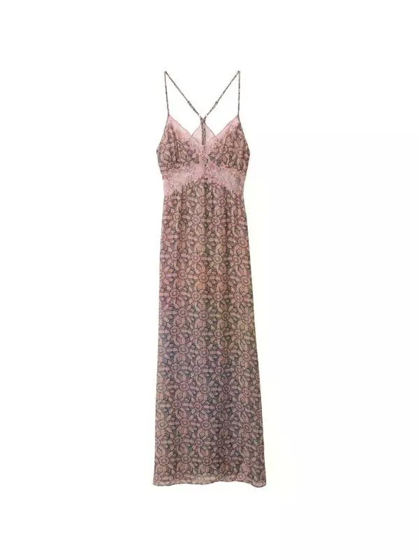 Ba&sh Tama Maxi Dress - Blue