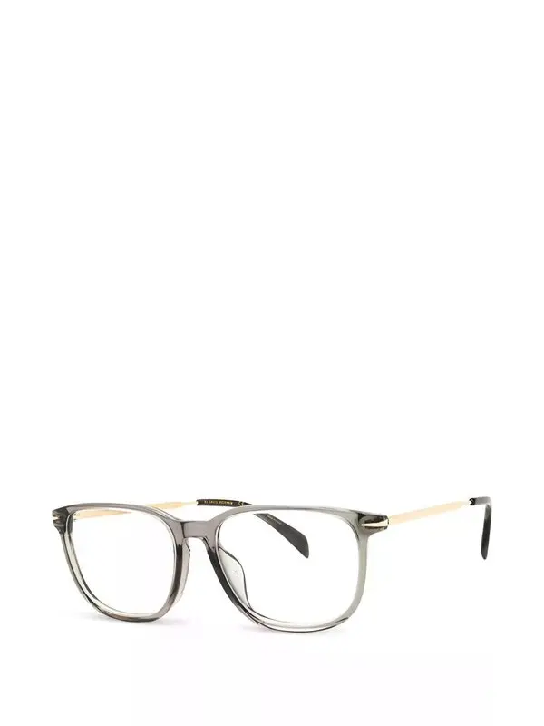 DB EYEWEAR BY DAVID BECKHAM Rectangle Frame Glasses - Grey