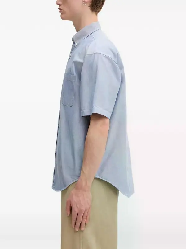 BEAMS Oxford Short-sleeved Shirt