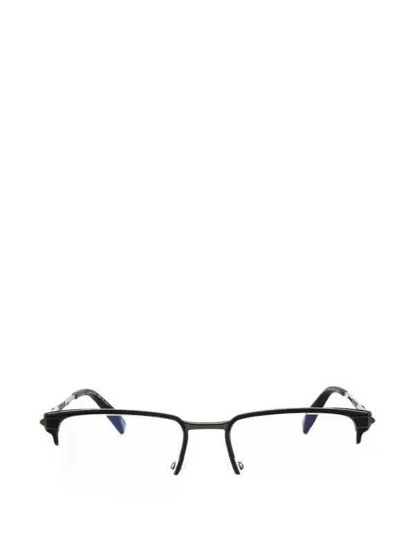Chopard Square-frame Semi-rim Glasses