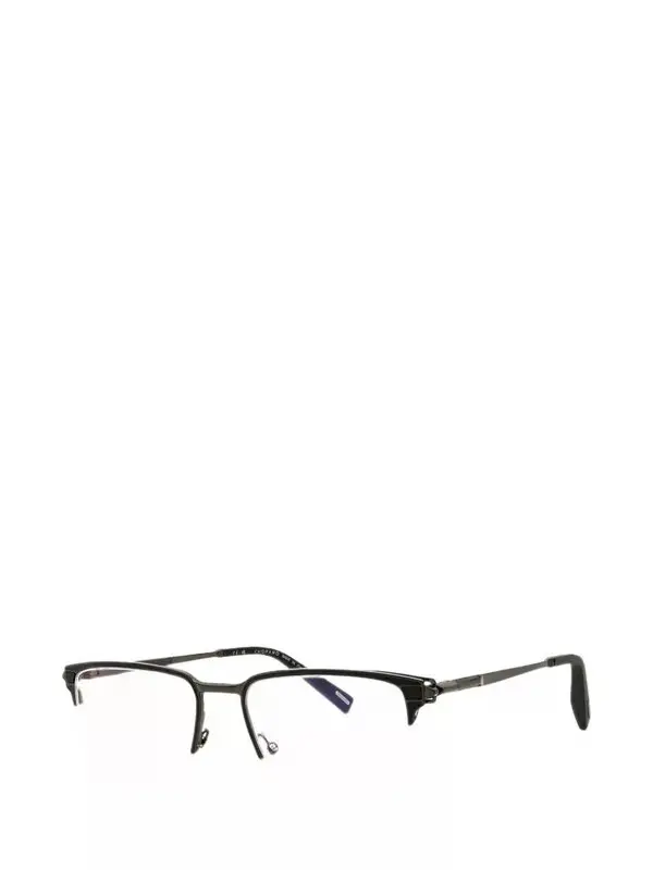 Chopard Square-frame Semi-rim Glasses