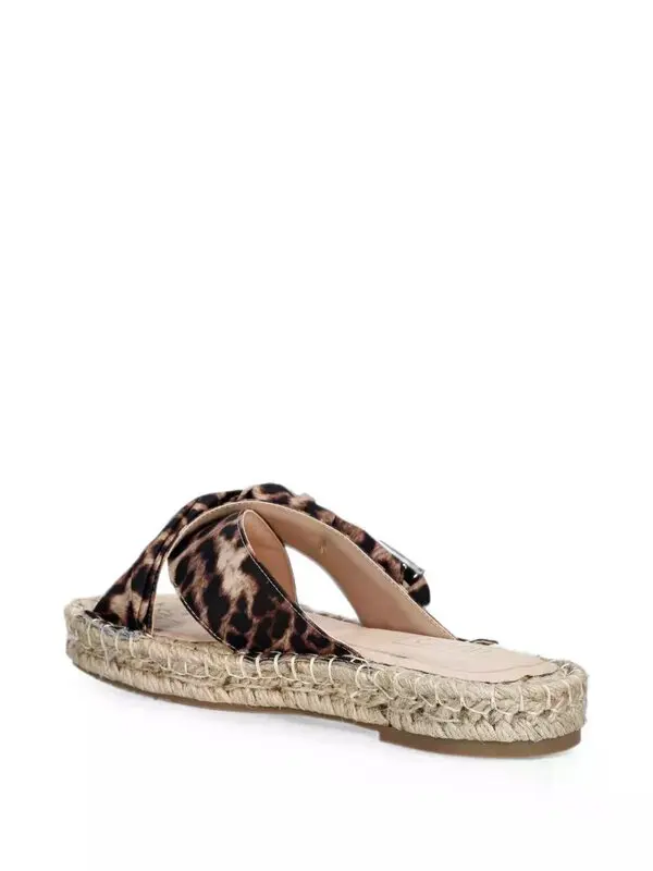 Liu Jo Leopard-print Knotted Espadrilles