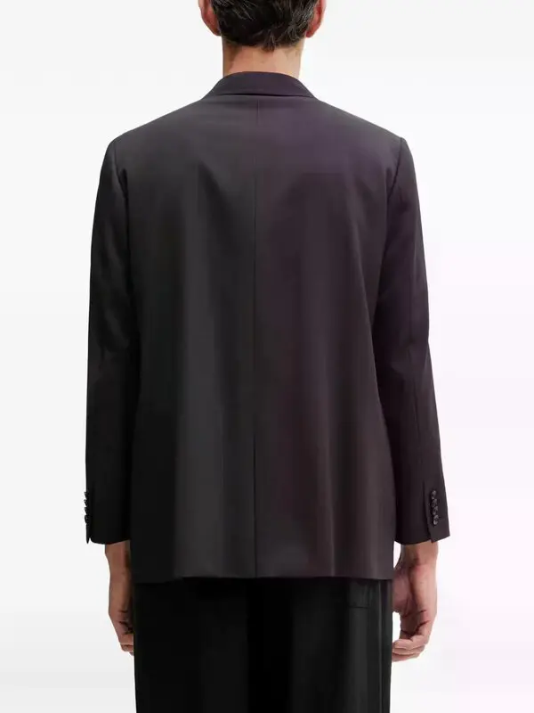 BEAMS Single-breasted Flap-pocket Blazer