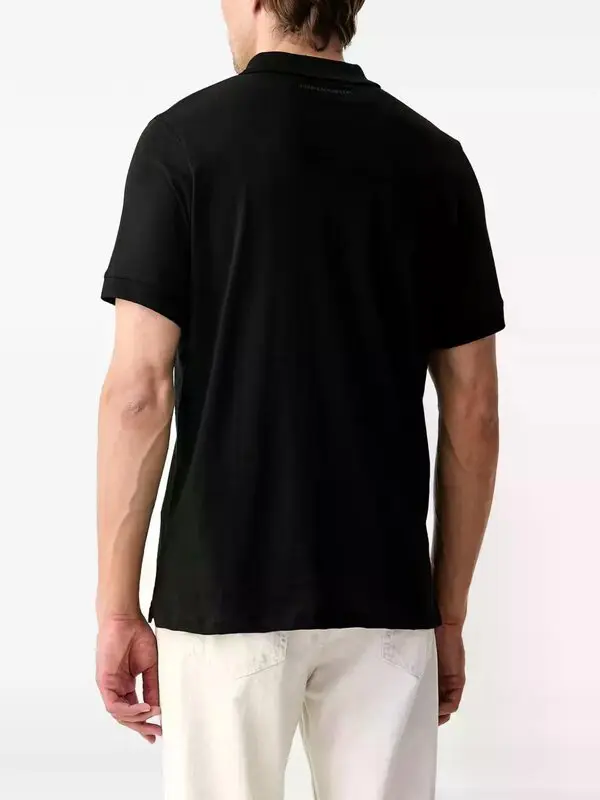 Karl Lagerfeld Logo-patch Polo Shirt