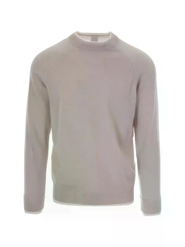 Eleventy Wool Raglan-sleeve Sweater - Neutrals