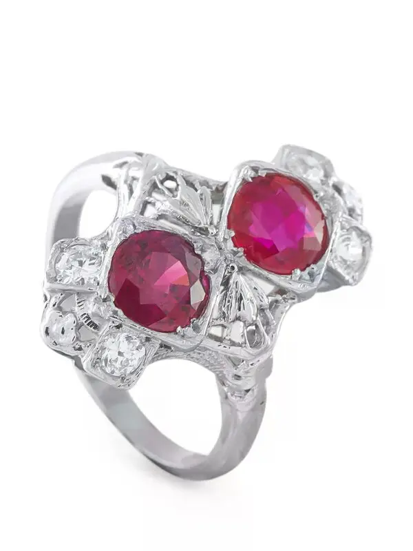 LB EXCLUSIVE Ruby And Diamond Ring