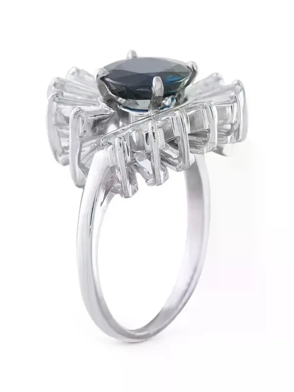 LB EXCLUSIVE Sapphire And Diamond Ring