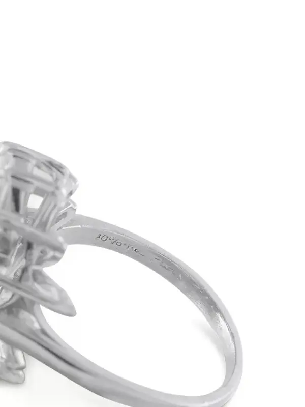 LB EXCLUSIVE Sapphire And Diamond Ring - Silver