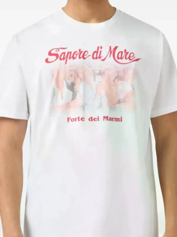 MC2 SAINT BARTH Graphic-print Crew-neck T-shirt