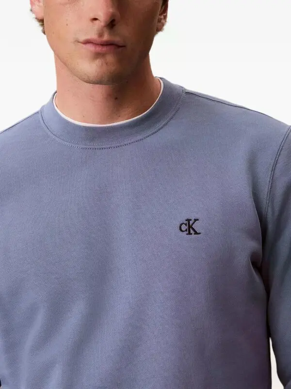 Calvin Klein Logo-embroidered Sweater