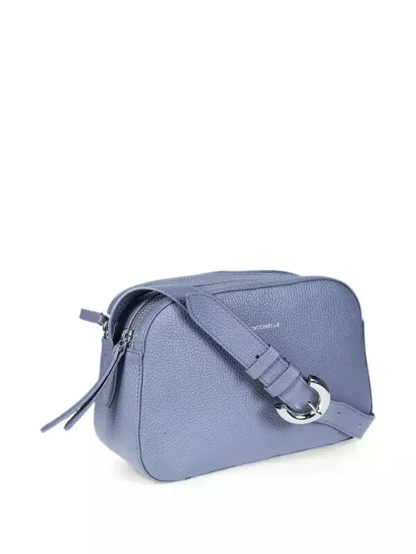 COCCINELLE Grainy Leather Shoulder Bag