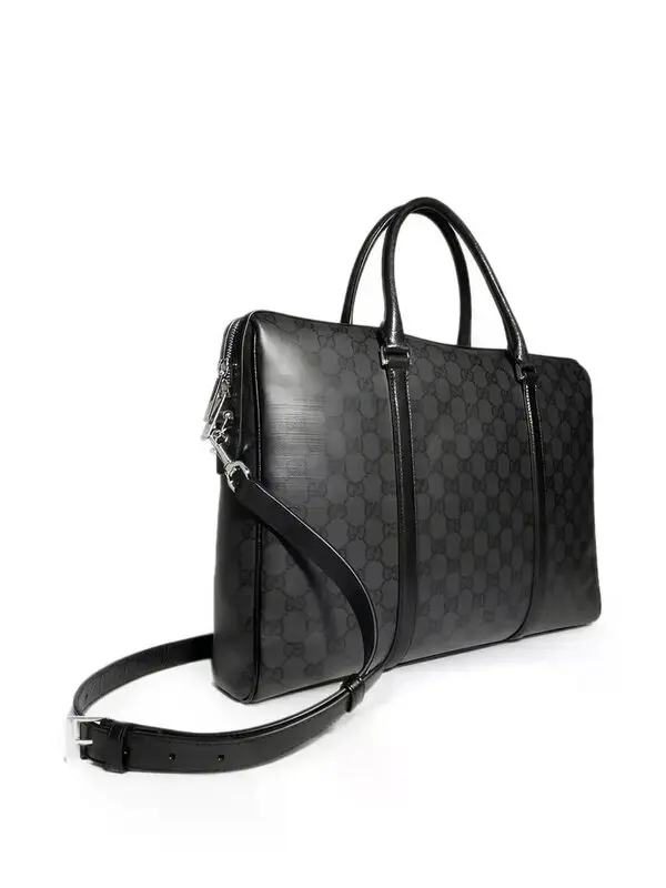 Gucci Medium Essence Classic Gg Supreme Briefcase