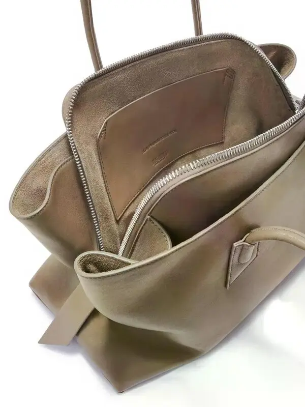 Attico Medium La Passeggiata Tote Bag - Brown