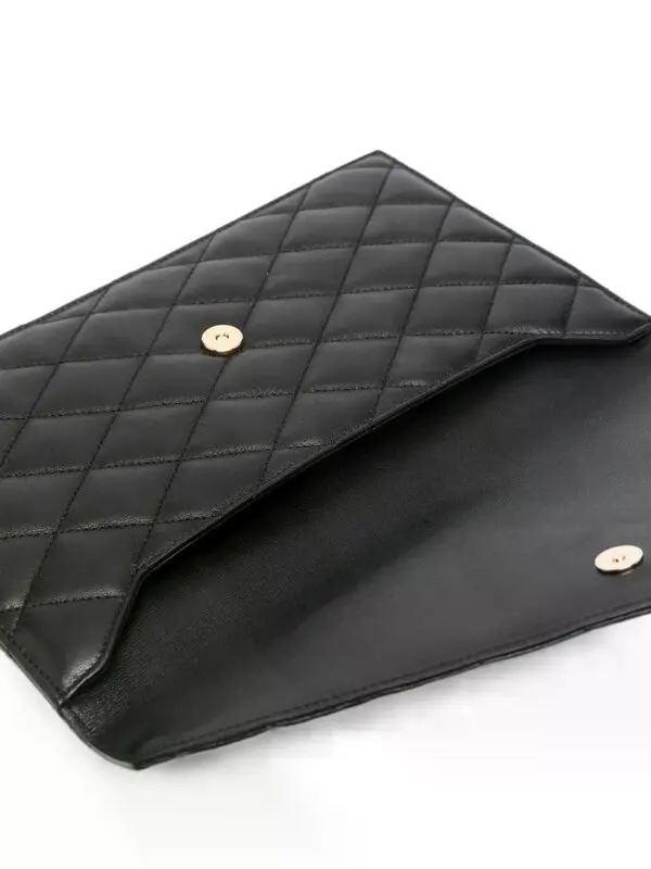 Saint Laurent Quilted Clutch Bag