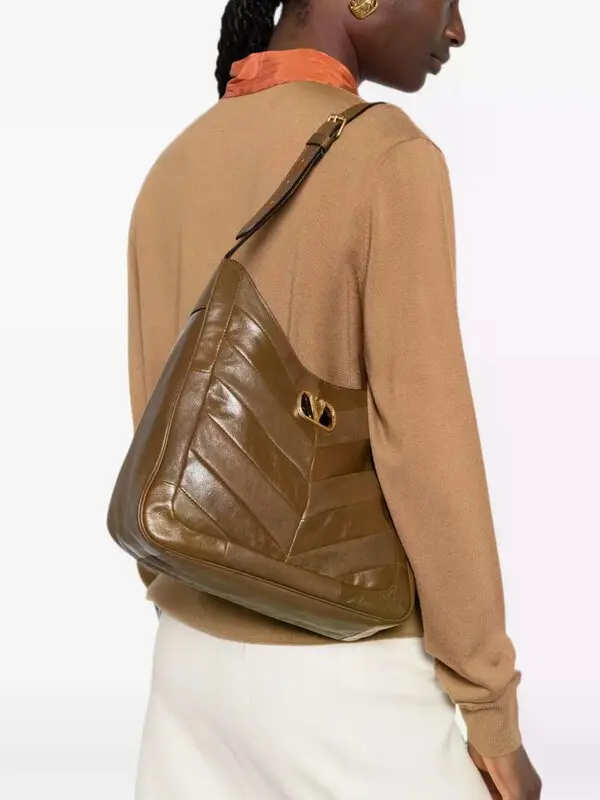 Valentino Garavani Vlogo Signature Quilted Shoulder Bag