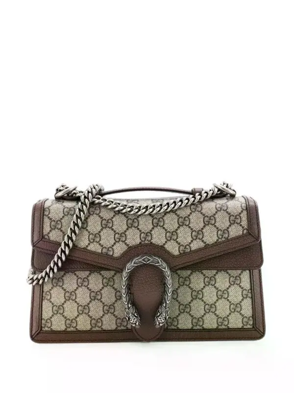 Gucci Dionysus Gg Coated Canvas Small Satchel