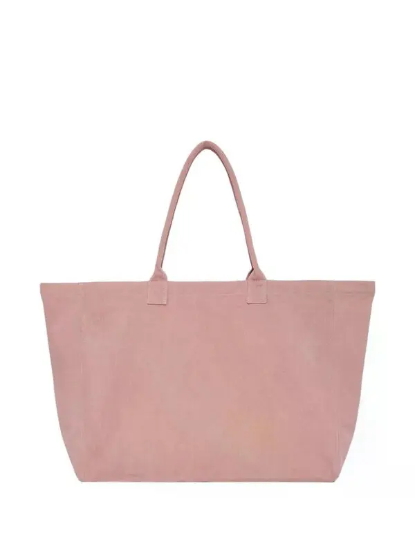 ANINE BING Leo Canvas Tote Earth Red