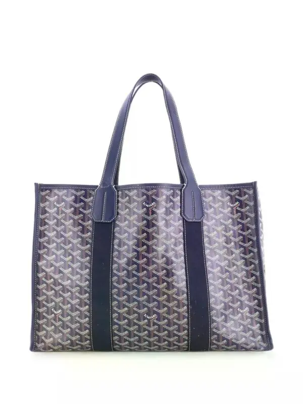 Goyard Villette Printed Coated Canvas Mm Tote Bag - Blue