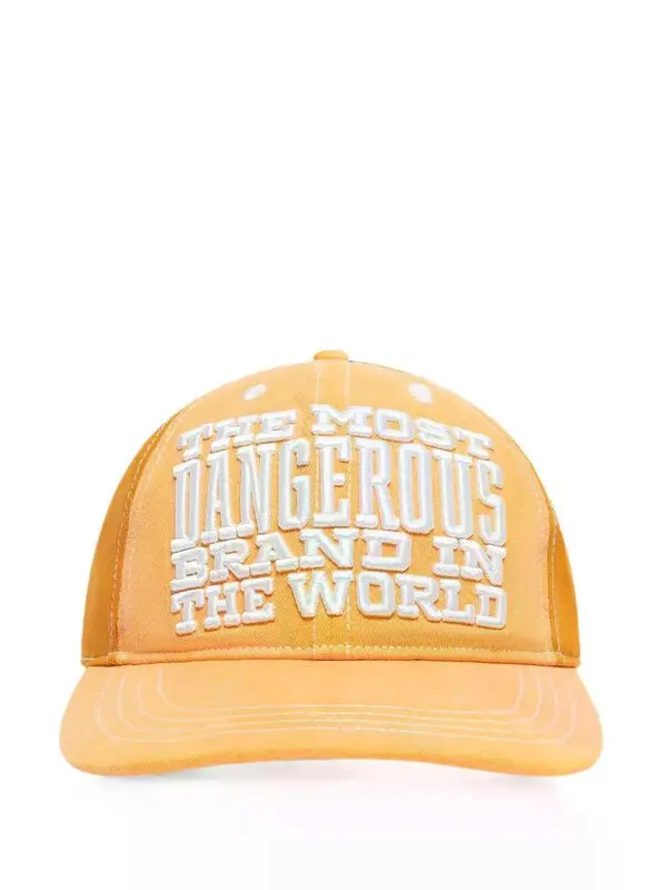 DENIM TEARS Embroidered Baseball Cap - Orange