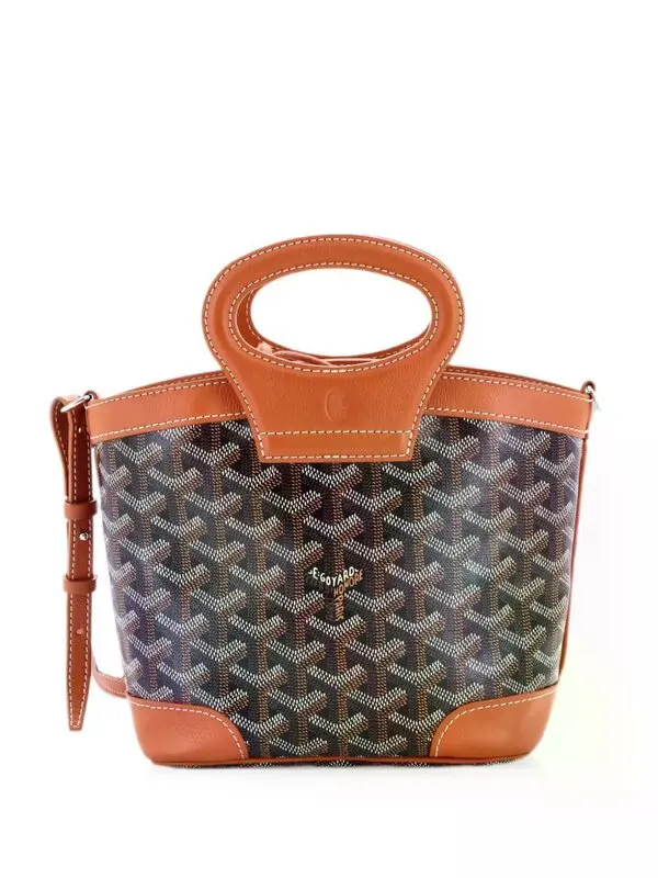 Goyard Beluga Bag Coated Canvas Mini Tote Bag - Black