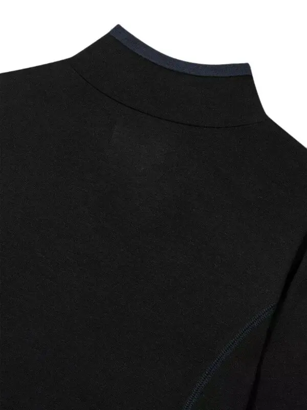 STUDIO TOMBOY High-neck T-shirt With Button Details
