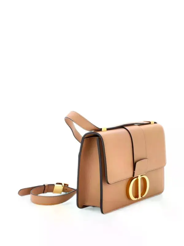 Dior 30 Montaigne Flap Bag Leather Shoulder Bag