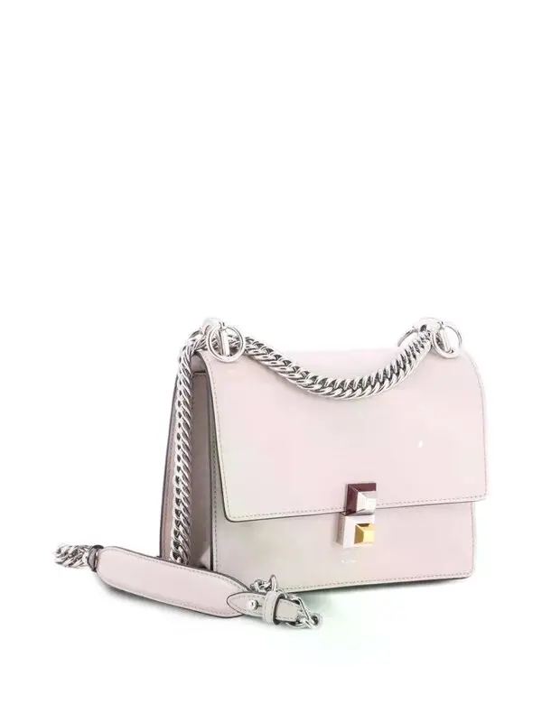 Fendi Kan I Bag Leather Small Crossbody Bag