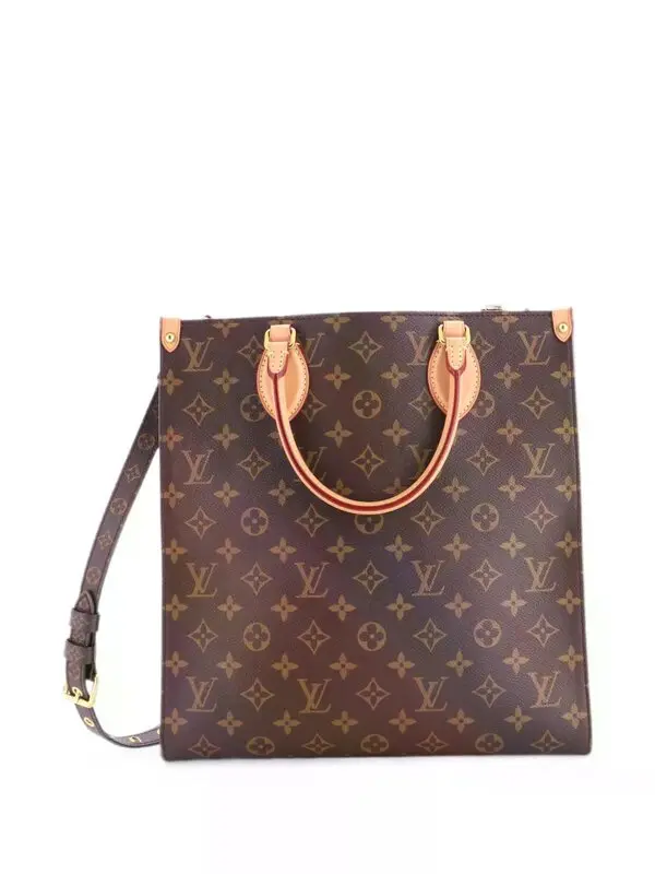 LOUIS VUITTON Sac Plat Nm Monogram Canvas Pm Shoulder Bag