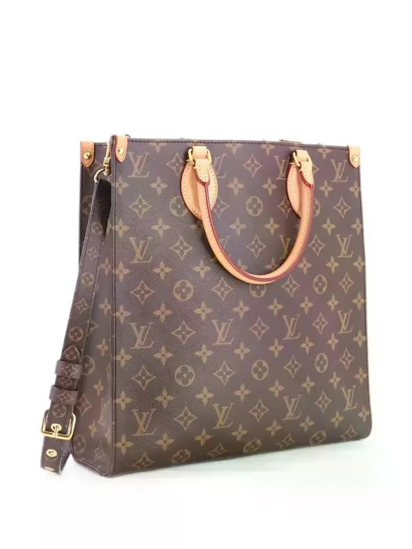 LOUIS VUITTON Sac Plat Nm Monogram Canvas Pm Shoulder Bag
