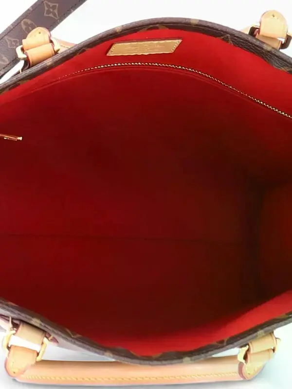 LOUIS VUITTON Sac Plat Nm Monogram Canvas Pm Shoulder Bag