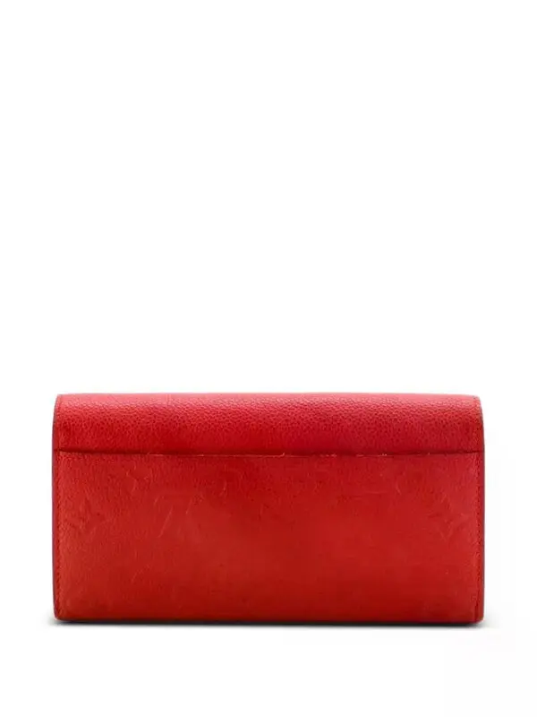 LOUIS VUITTON Sarah Wallet Nm Monogram Empreinte Leather Small Wallets