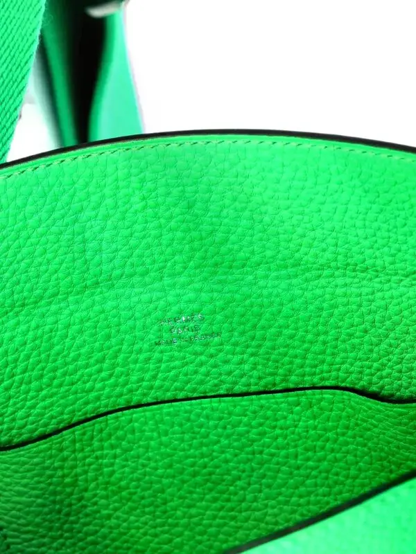 Hermès Videpoches Togo Crossbody Bag - Green