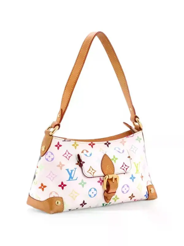 LOUIS VUITTON Eliza Handbag Monogram Multicolor Hobo Bag - White