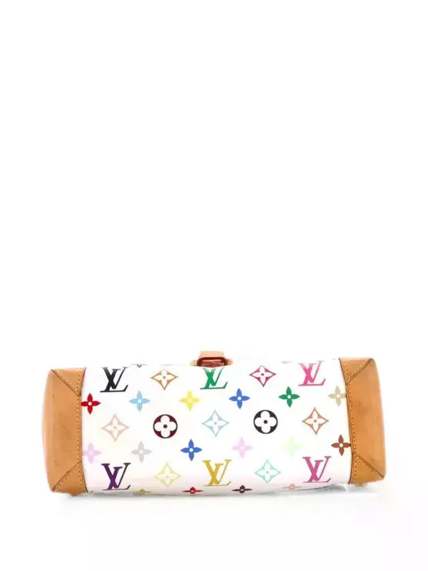 LOUIS VUITTON Eliza Handbag Monogram Multicolor Hobo Bag - White