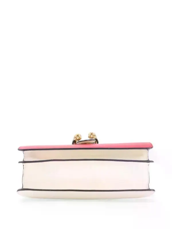 Gucci Dionysus Bamboo Top Handle Bag Colorblock Leather Medium Satchel - Multicolour
