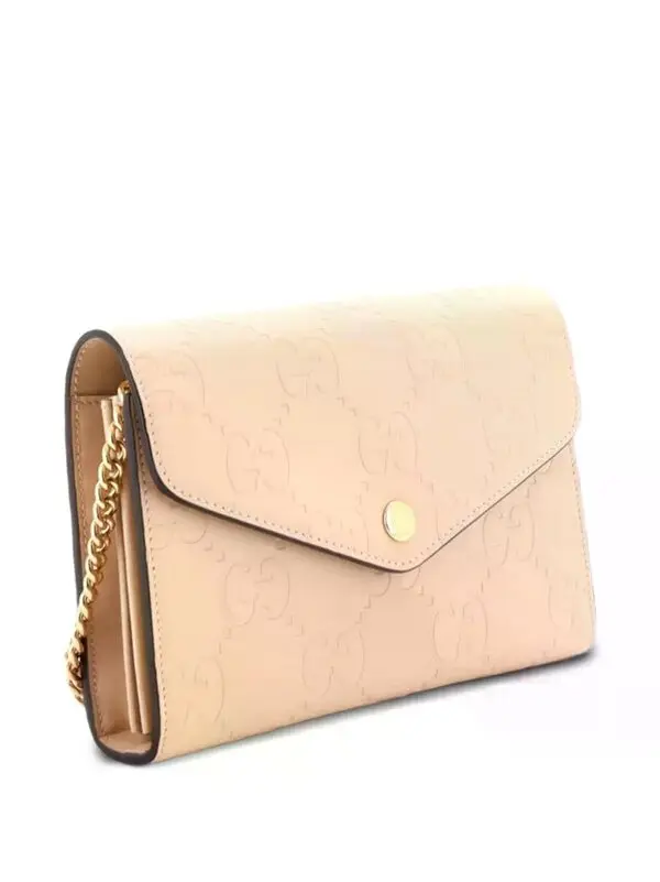 Gucci Envelope Wallet On Chain Guccissima Leather Shoulder Bag