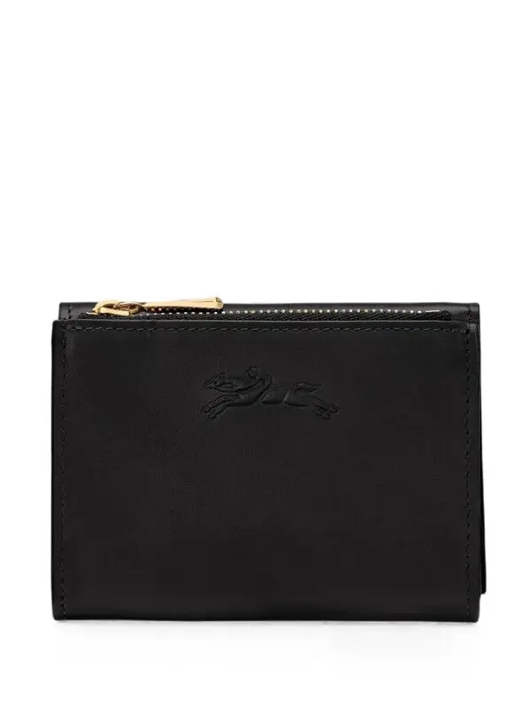 Longchamp Pure Compact Wallet - Black