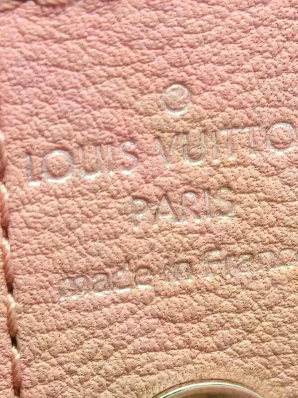 LOUIS VUITTON 2017 Leather Lockmeto Satchel - Pink