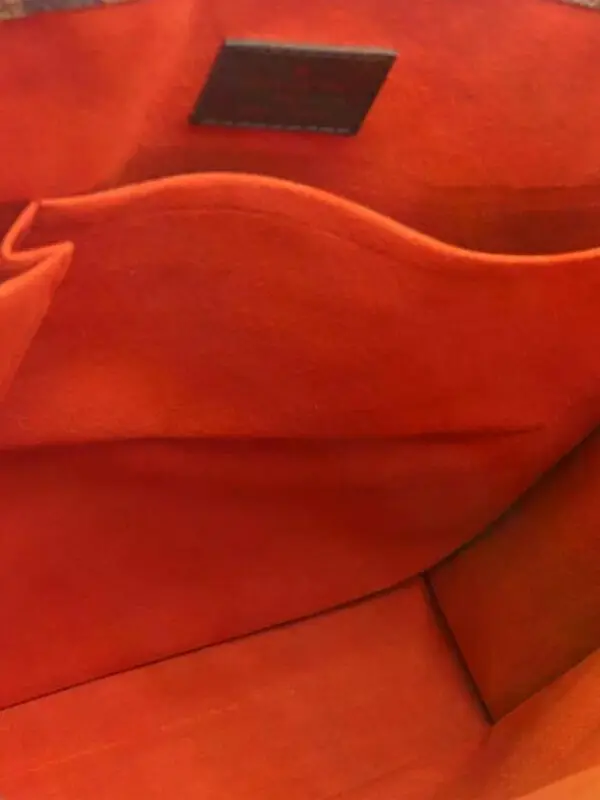 LOUIS VUITTON Damier Ebene Sac Plat Tote Bag