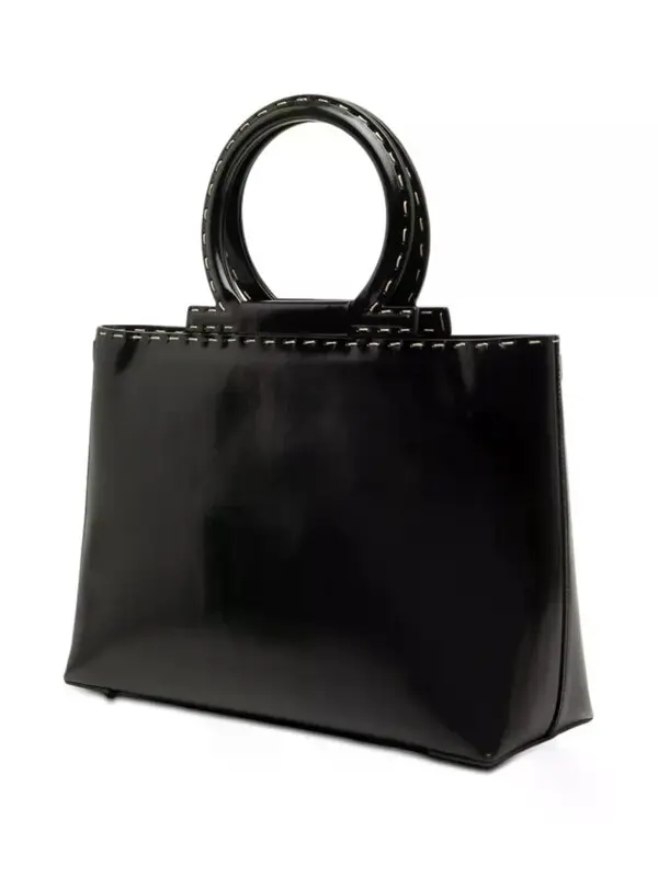 FERRAGAMO 2010-2026 Patent Gancini Top Handle Satchel
